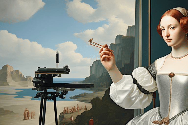 AI in Art Authentication - Art by Bella St John